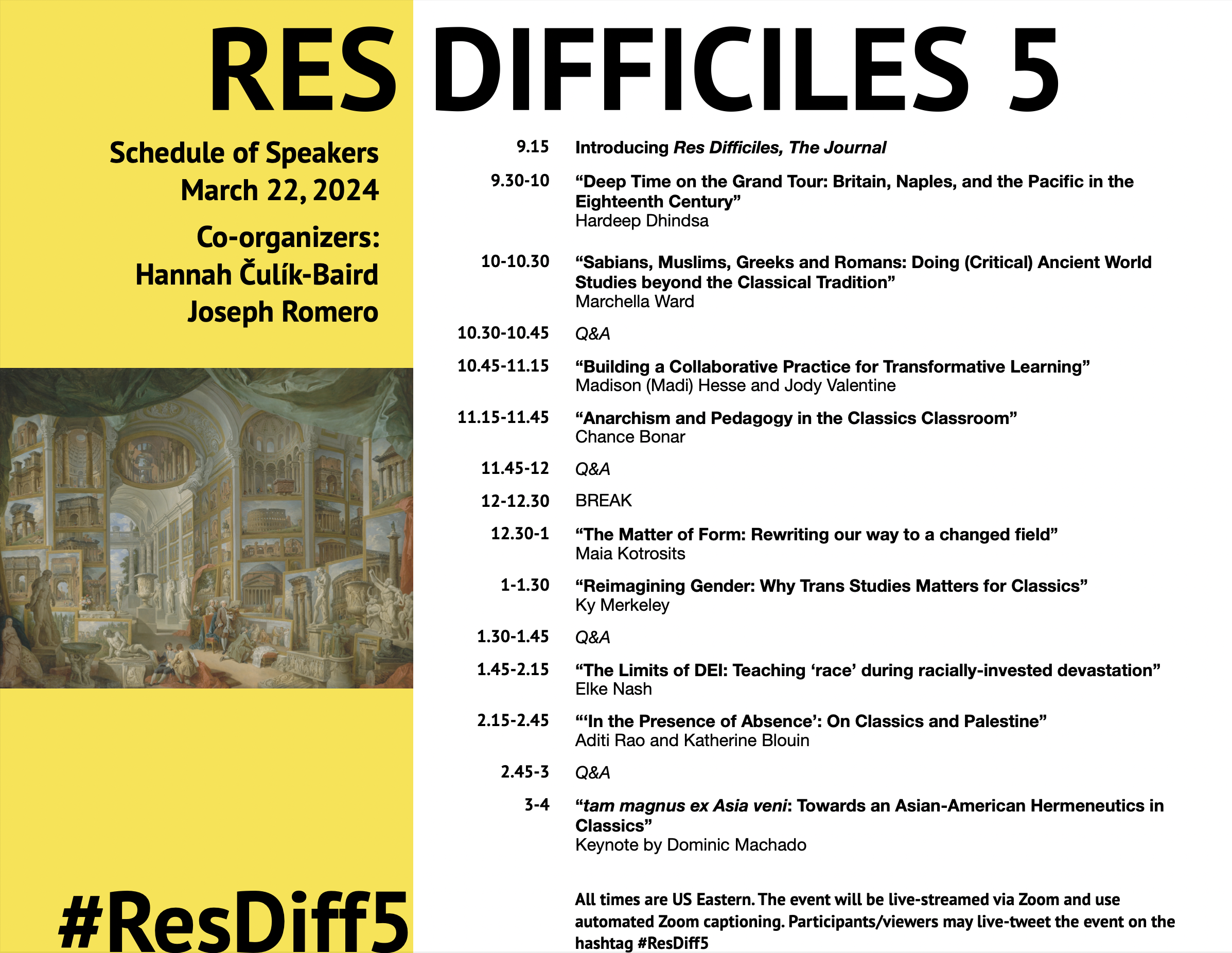 Watch Res Diff 5 2024 | Res Difficiles | Difficult conversations in ...